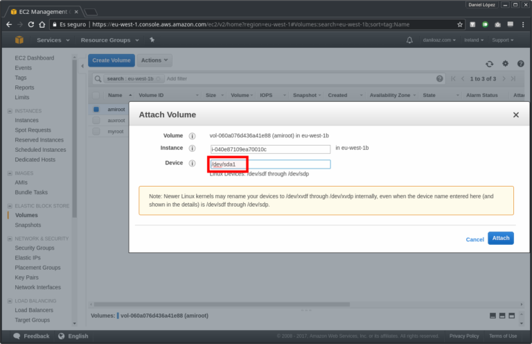 Partitioning and resizing the EBS Root Volume of an AWS EC2 Instance Partitioning and resizing the EBS Root Volume of an AWS EC2 Instance