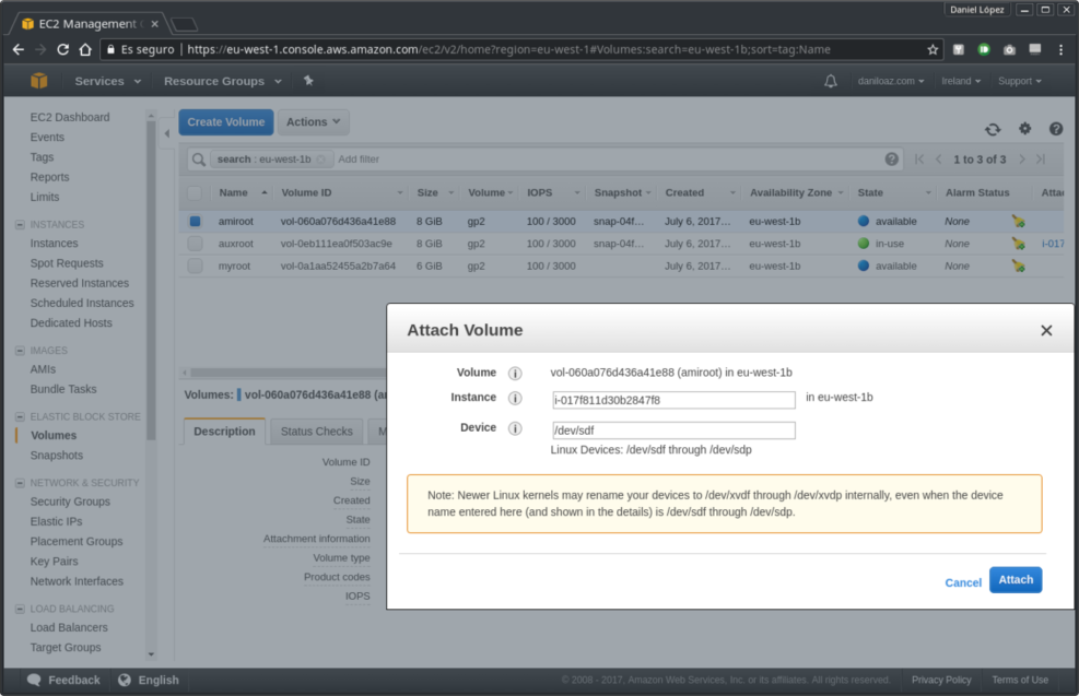 Partitioning and resizing the EBS Root Volume of an AWS EC2 Instance Partitioning and resizing the EBS Root Volume of an AWS EC2 Instance